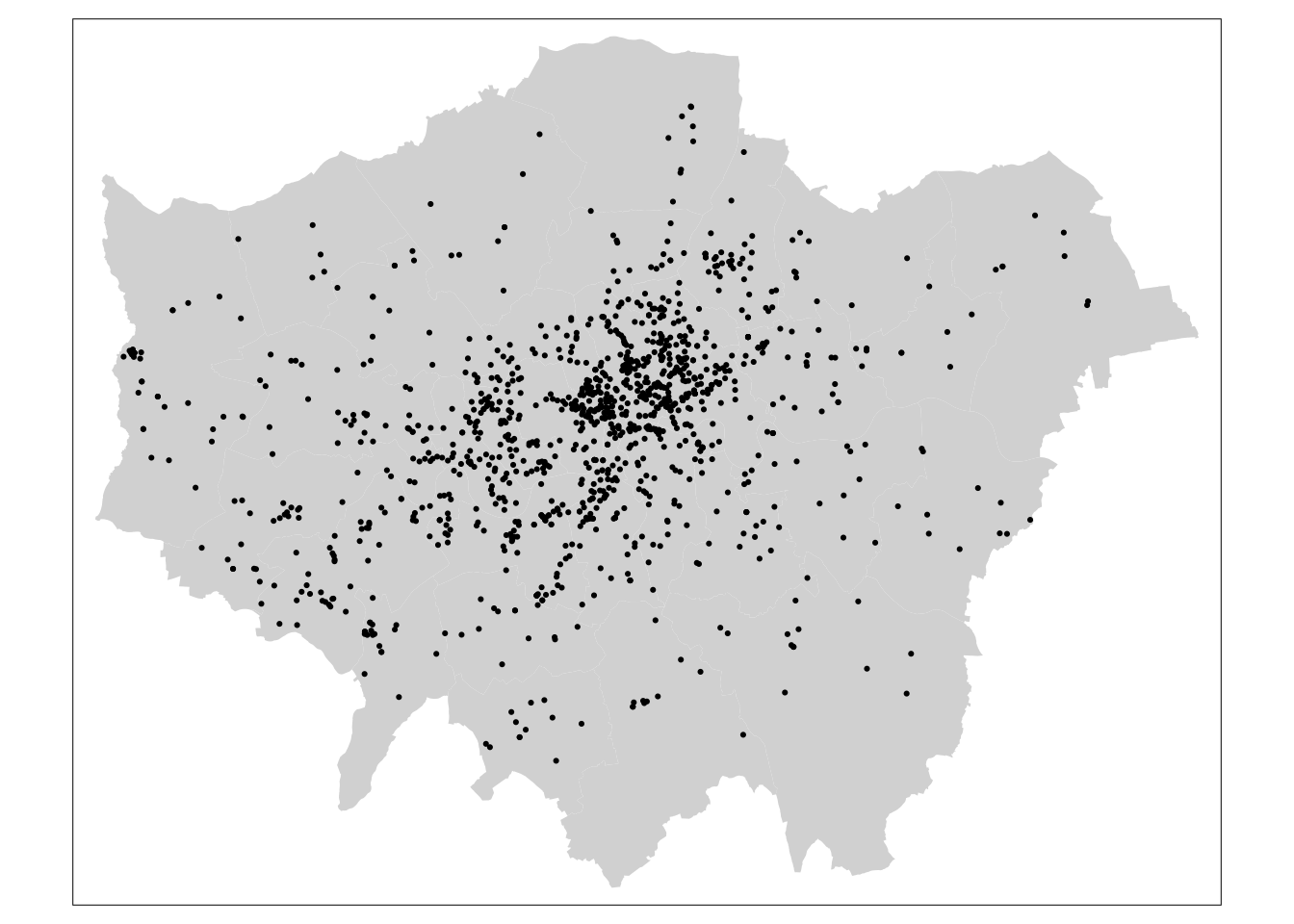 3 Point Pattern Analysis Geog0114 Principles Of Spatial Analysis